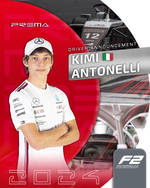 Antonelli steigt in Formel 2 auf — FormelAustria